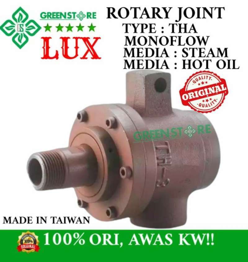 Promo Rotary Joint Lux Tha Size 32a 1 1/4 Inchi Monoflow Hot Oil/hot ...
