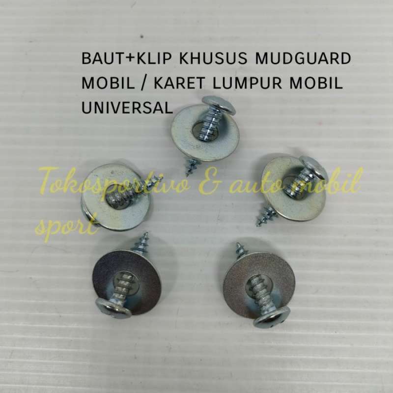 Promo Baut Klip Kancing Mobil Mudguard Karpet Lumpur Mobil Universal ...