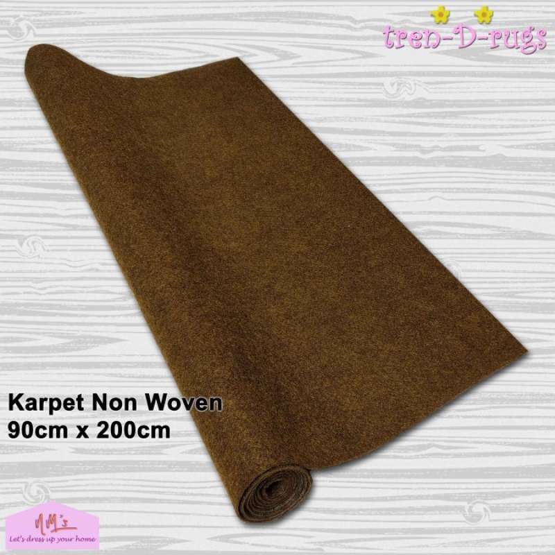 Jual Karpet Non Woven Lantai Brudu Polos Alas Kasur Duduk Pameran ...