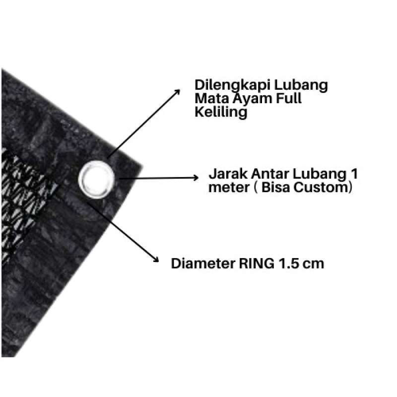 Jual Paranet 90% Lebar 4 Meter Jaring Tanaman Shading Net Nilon Murah ...