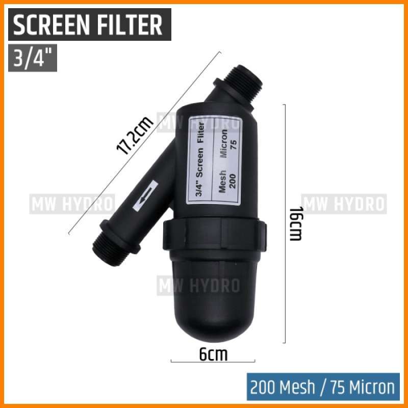 Jual Irrigation Screen Filter 3/4, 200 Mesh - Irigasi / Hidroponik Di Seller Winter - Cengkareng ...