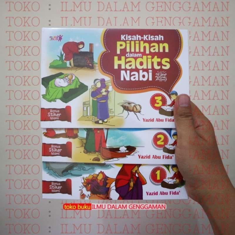 Promo Ori 3 Buku Kisah Kisah Pilihan Dalam Hadits Nabi Jilid 1 2 3 Media Sholih Diskon 26% Di ...