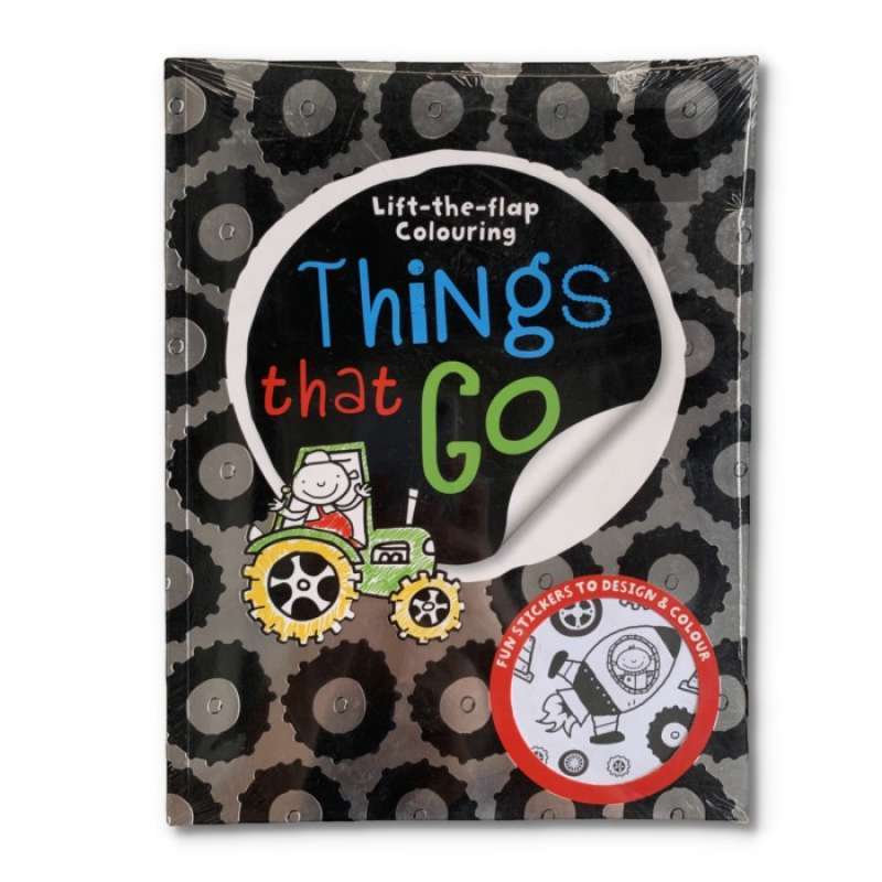Promo Ori Buku Stiker & Aktivitas Anak - Lift The Flap Things That Go ...