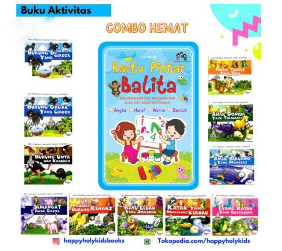 Promo Ori Buku Anak-buku Paket Kartu Pintar Balita Seri 2 & Buku Cerita ... Promo Ori Buku Anak-buku Paket Kartu Pintar Balita Seri 2 & Buku Cerita ...
