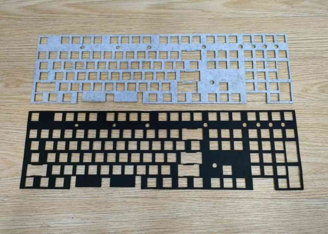 Jual Cotton Foam Dampening For Pcb / Plate Mechanical Keyboard Layout ...