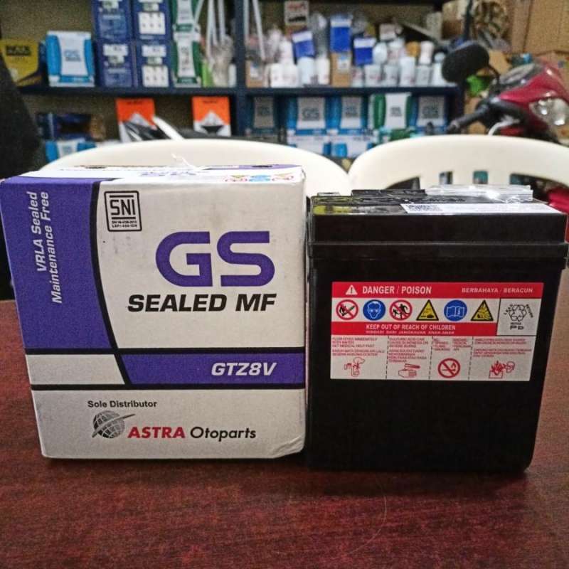 Jual Aki Xmax / Gs Mf Gtz8v 12v 7ah Astra Otoparts/aki Cbr 250 R25 Di Seller Medan_parts - Jln ...