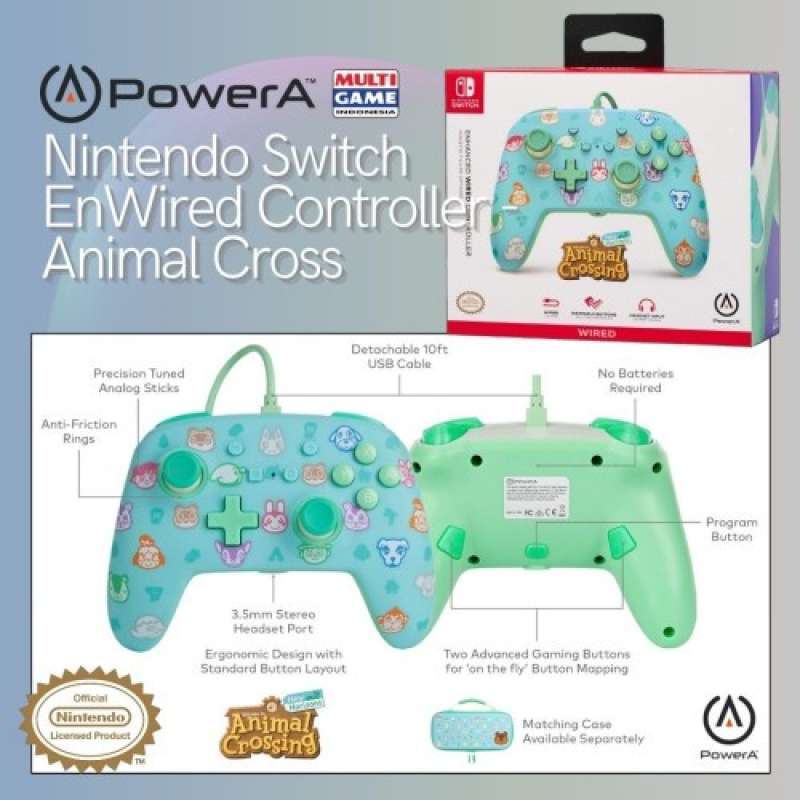 Promo Promo- Powera Switch Enhanced Wired Controller Garansi 1 Tahun ...