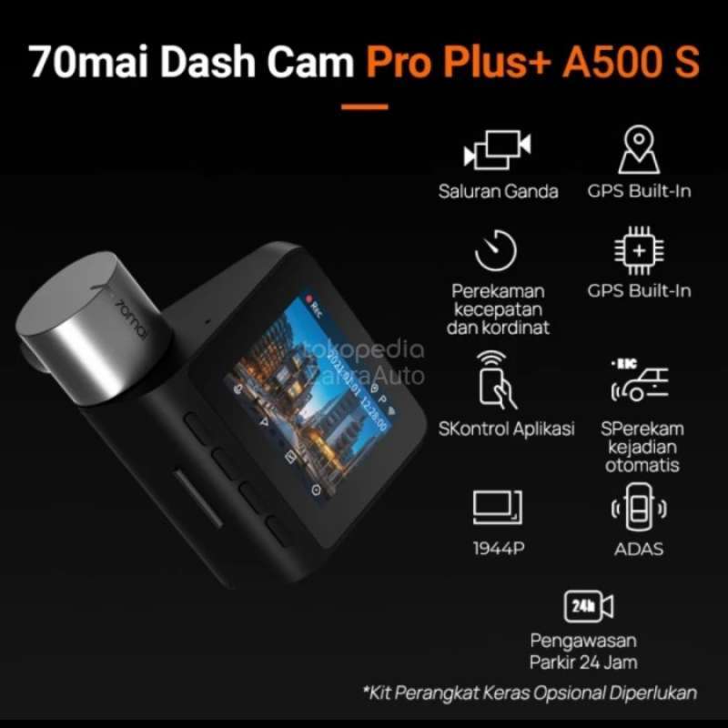 Promo 70mai Dash Cam Pro Plus A5000s 1944p Diskon 23% Di Seller Zuka ...