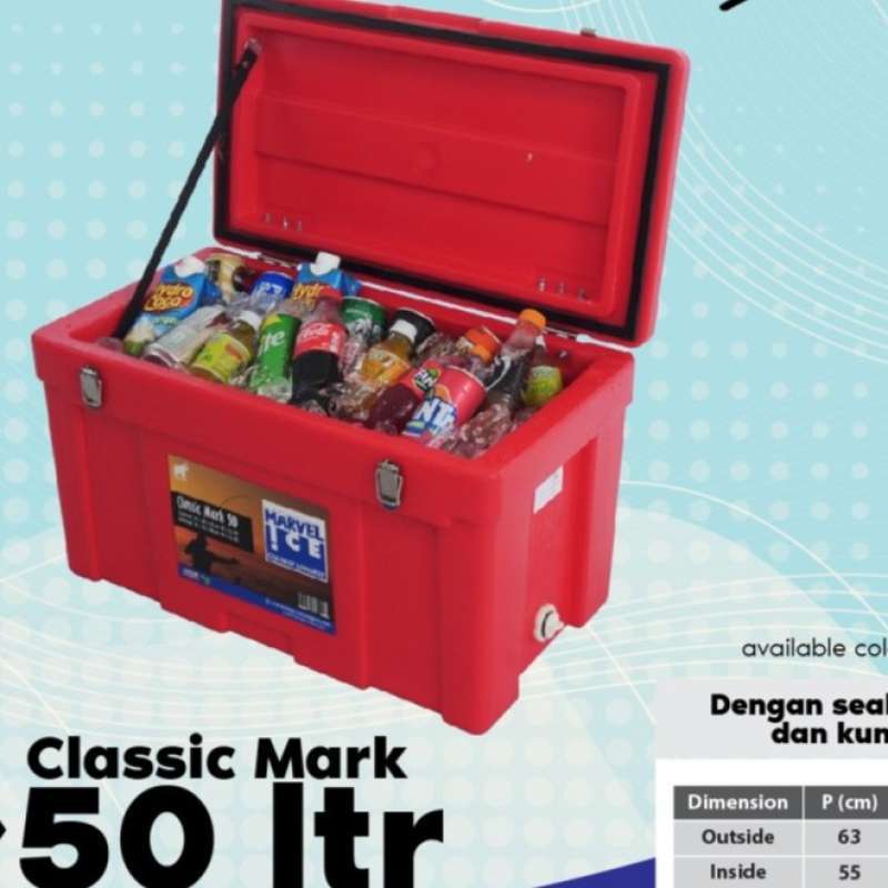 Promo Termurah Cooler Box 50 Liter Besar Cool Coolbox Ice Es Pendingin ...