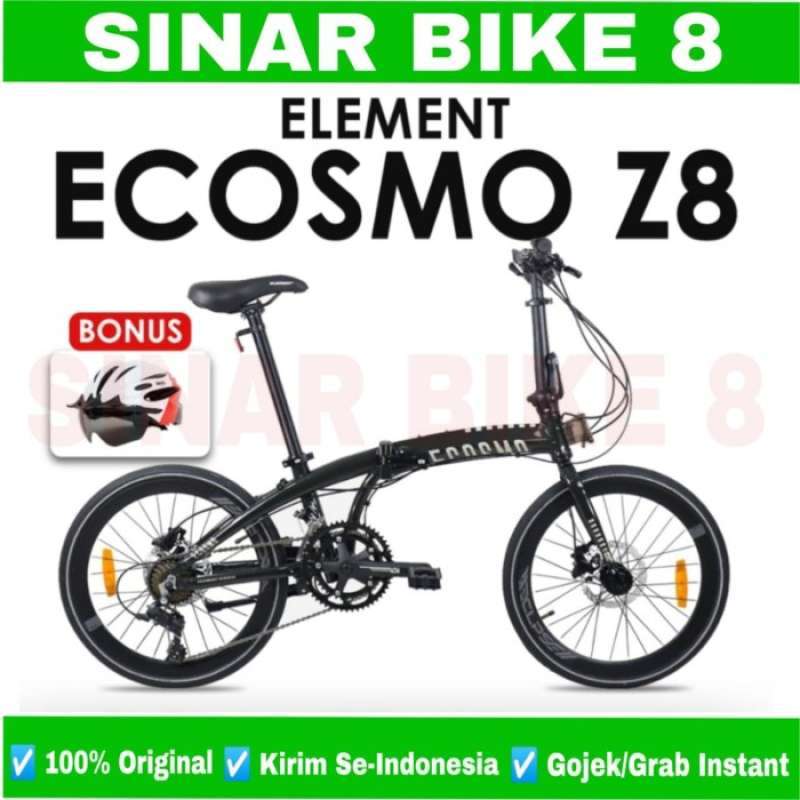 Promo Sepeda Lipat Element Ecosmo Z8 Uk.20 Inch Alloy 2x8 Speed ...