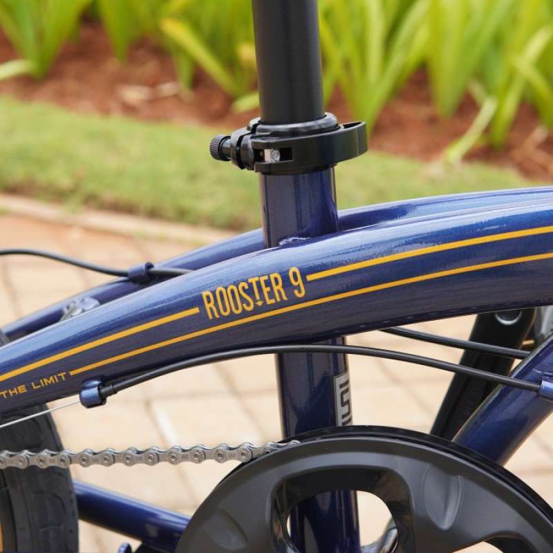 Promo Sepeda Lipat Odessy Rooster Frame Alloy Ukuran 16 Inch - 9 Speed ...