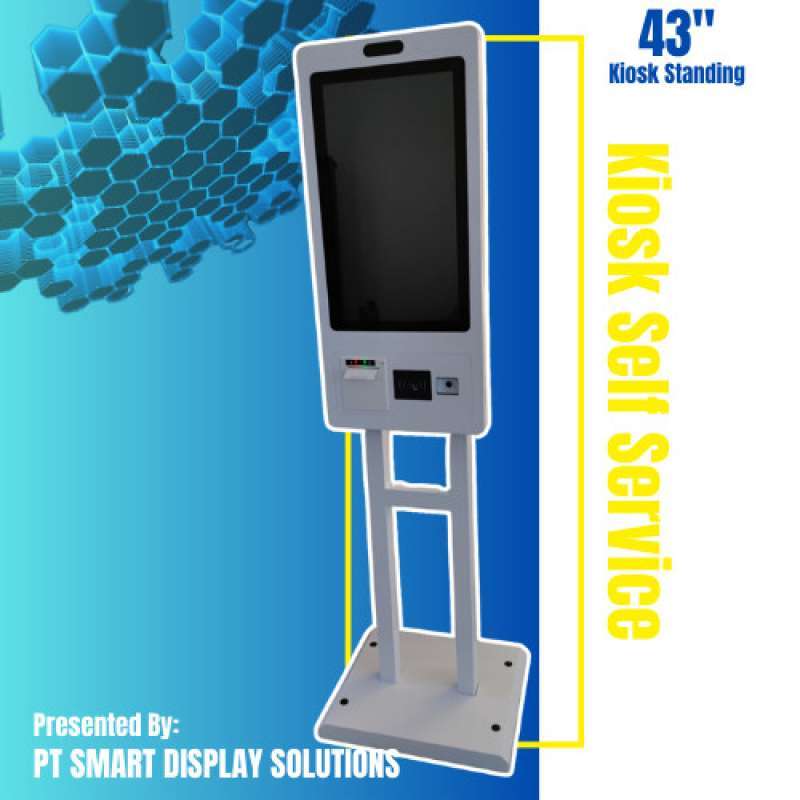 Jual Digital Signage Kiosk 43 Inchi Self Service Toucshcreen Custome ...