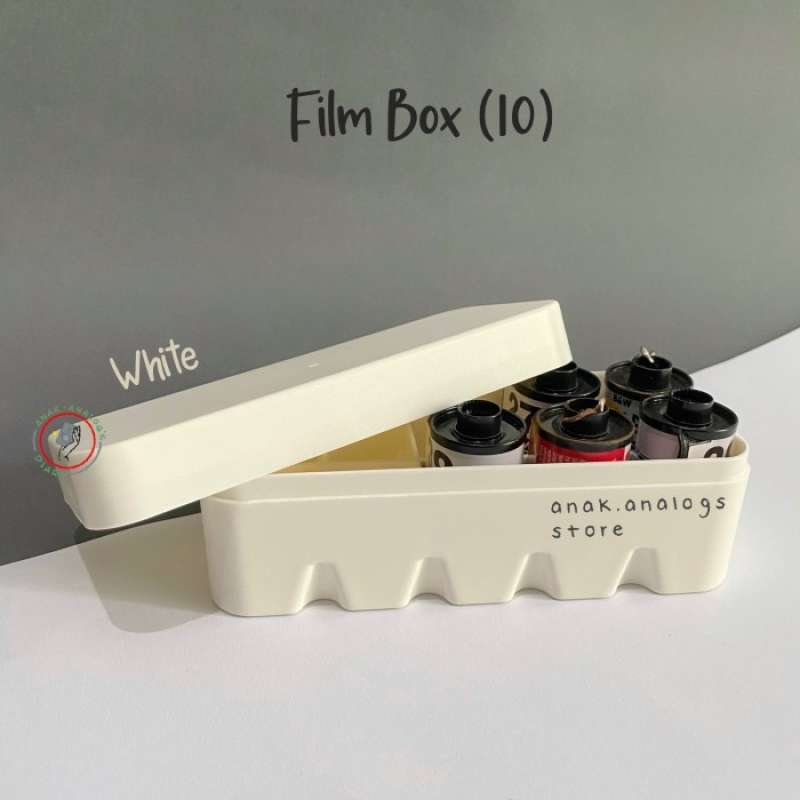 Jual 35mm Film Case Black Or White - 10 Rolls - Biru Di Seller Winter ...