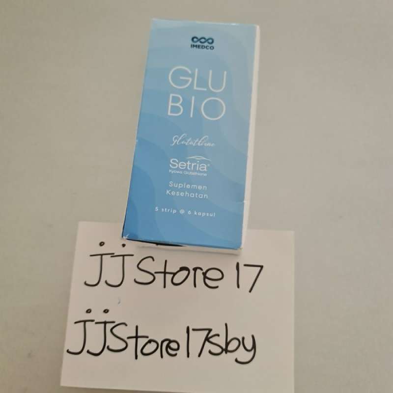 Jual Glubio Glutathione Original 1box Isi 30 Kapsul Di Seller More-id ...