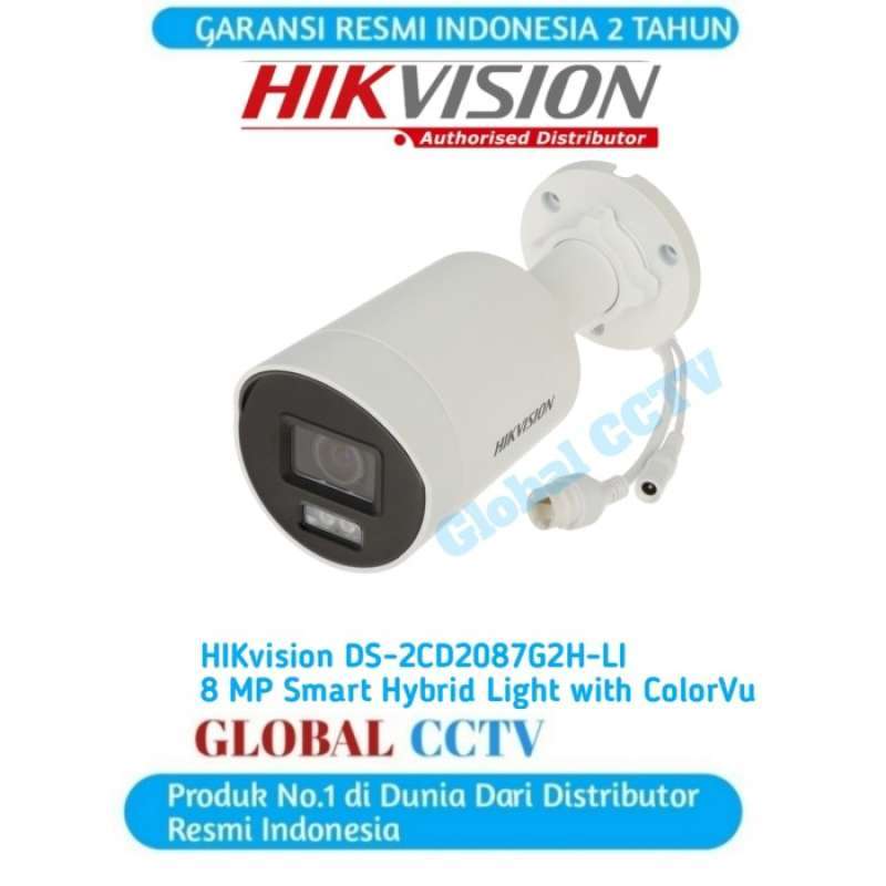 Promo Ds-2cd2087g2h-li Hik Vision 8 Mp Smart Hybrid Light With Colorvu Diskon 23% Di Seller ...