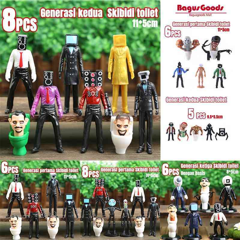 Promo 13pcs Mainan Skibidi Toilet Figure Set /mainan Anak Skibidi ... Promo 13pcs Mainan Skibidi Toilet Figure Set /mainan Anak Skibidi ...