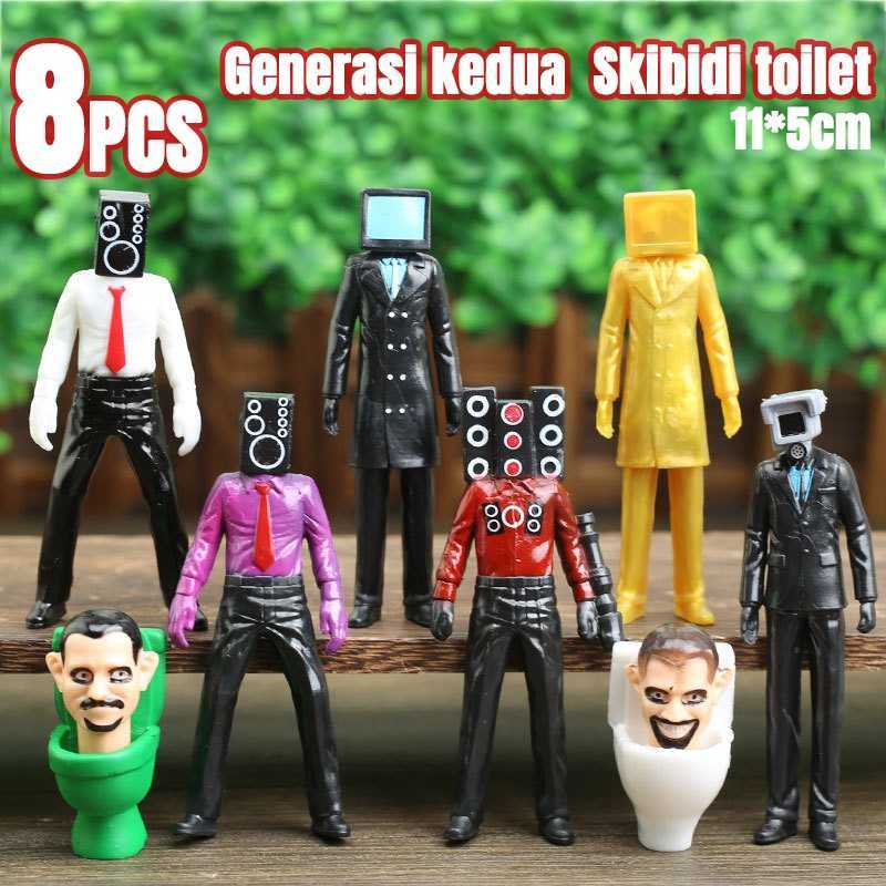 Promo 13pcs Mainan Skibidi Toilet Figure Set /mainan Anak Skibidi ... Promo 13pcs Mainan Skibidi Toilet Figure Set /mainan Anak Skibidi ...