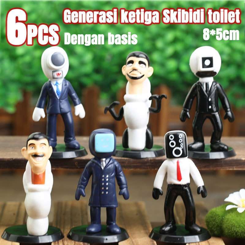 Promo 13pcs Mainan Skibidi Toilet Figure Set /mainan Anak Skibidi ... Promo 13pcs Mainan Skibidi Toilet Figure Set /mainan Anak Skibidi ...