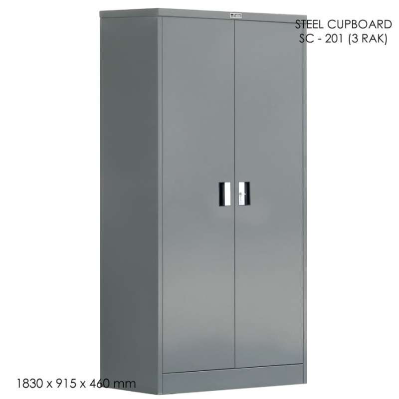 Jual Alba Steel Cupboard Sc-201 Lemari Penyimpanan File Dan Berkas ...