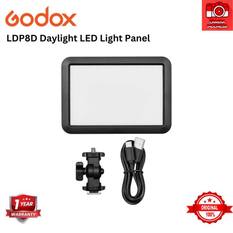 Promo Godox Ldp8d Daylight Soft Led Video Light Panel Diskon 23% Di ...