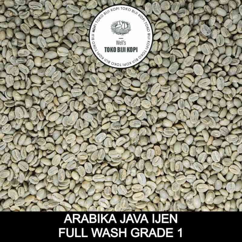 Jual Green Bean Arabika Java Ijen Full Wash Grade 1 - 1 Kg Di Seller ...