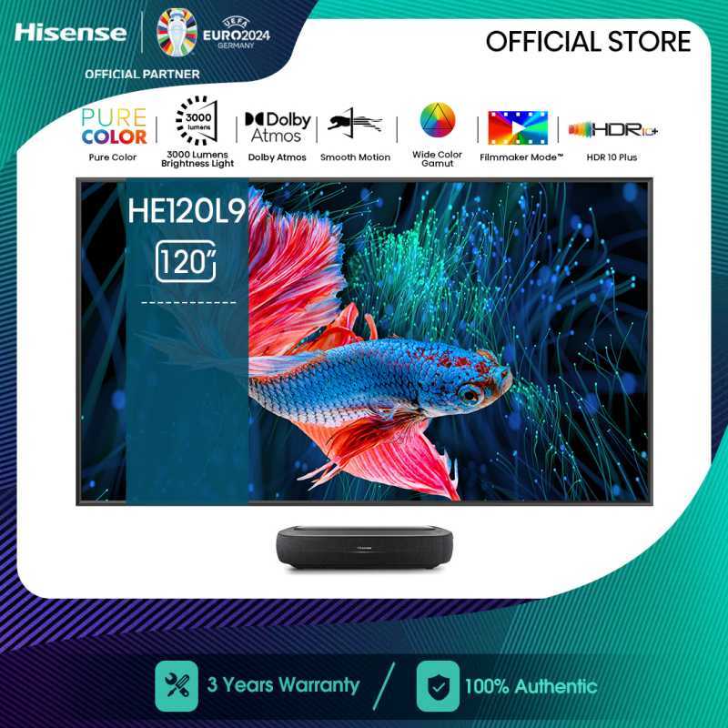 Promo Hisense Tv 120 Inch - 4k - He120l9 Laser Tv - Vidaa U6 - Uhd ...