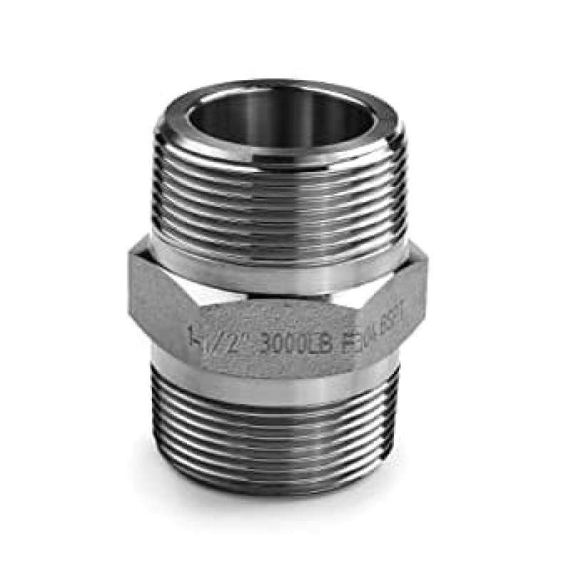 Promo Promo- Double Nepple Stainless Class 3000 Drat 1/2 Inch / Double ...