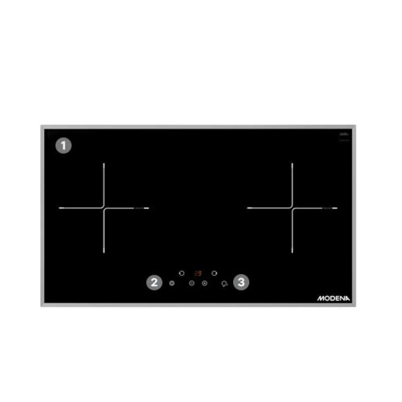 Jual Modena Bi0721l Induction Hob 2 Tungku Touch Control Magne Di ...