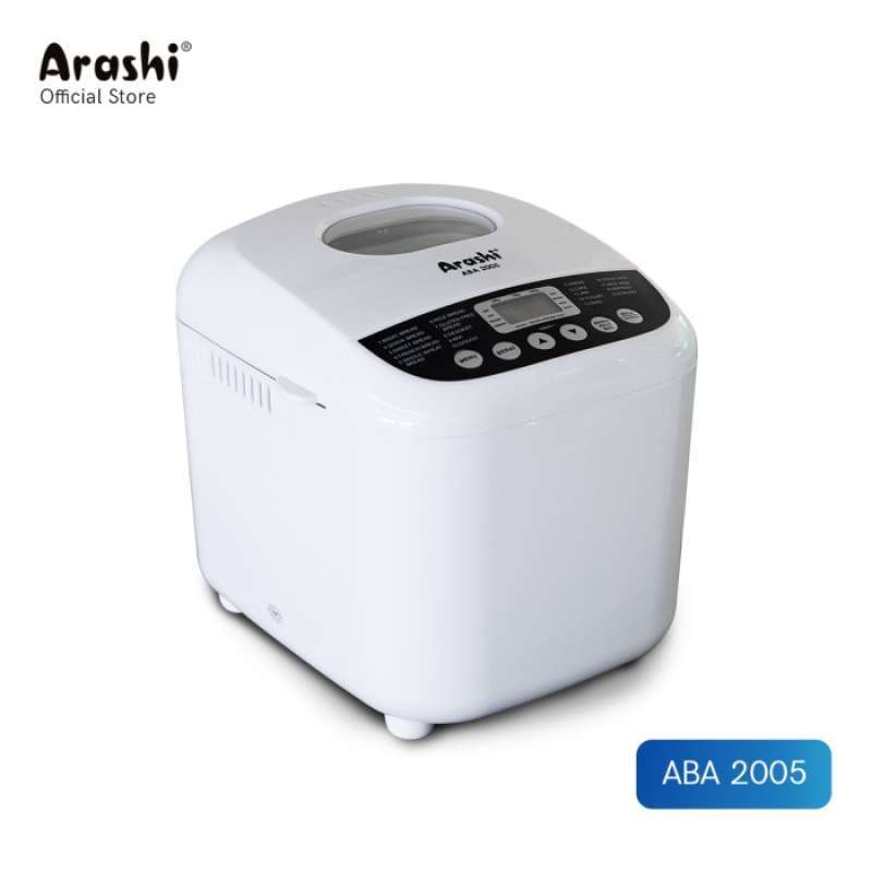 Jual Arashi Digital Bread Maker Aba 2005 / Mesin Pembuat Roti Otomatis ...