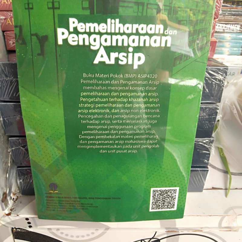 Jual Buku Pemeliharaan Dan Pengamanan Arsip Edisi 2 Di Seller Winter ...