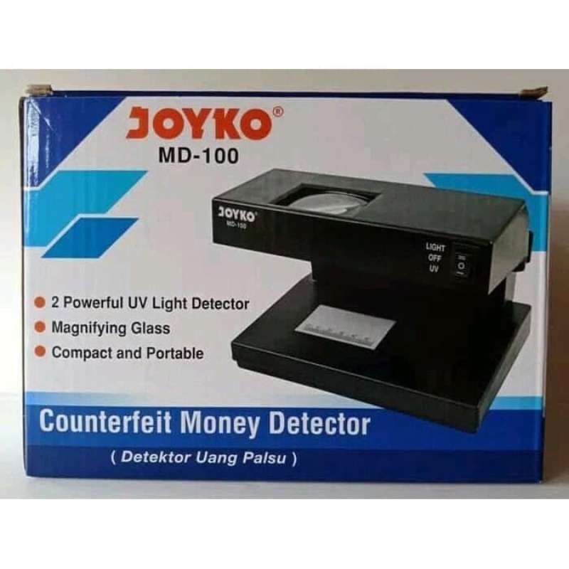 Jual Money Detector Mesin Tes Uang Alat Deteksi Uang Palsu Joyko Md-100 ...