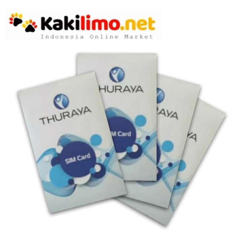 Jual Thuraya Sim Card With 10 Unit Di Seller Circlet - Cengkareng Timur ...