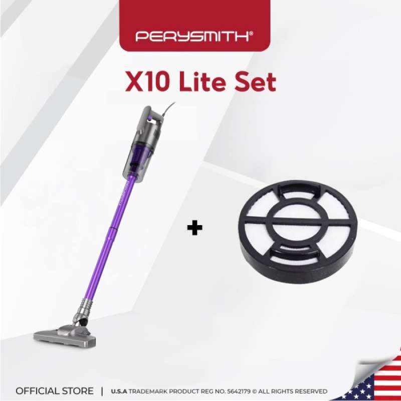 Jual Perysmith X10 Lite Handheld Vacuum Cleaner Portable Penyedot Debu ...