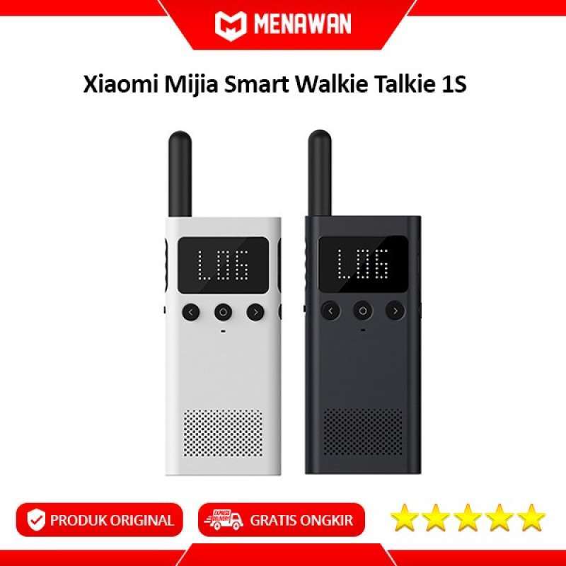 Jual Xiaomi Mijia Smart Walkie Talkie 1s Fm Radio Ht Intercom Original ...
