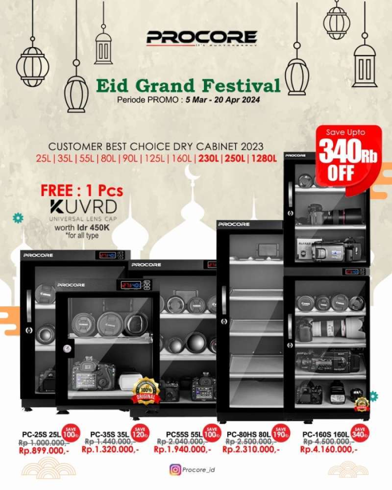 Jual Procore Pc80 Electric Dry Cabinet - Dry Box Kamera Procore Pc 80 Hs Di Seller Circlet ...