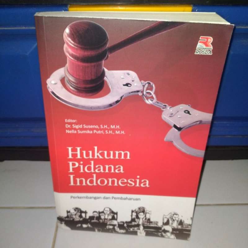 Jual Buku Hukum Pidana Indonesia Perkembangan Dan Pembaharuan Di Seller ...