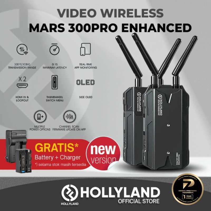 Jual Hollyland Mars 300 Pro Enhanced New Version Hdmi Wireless ...