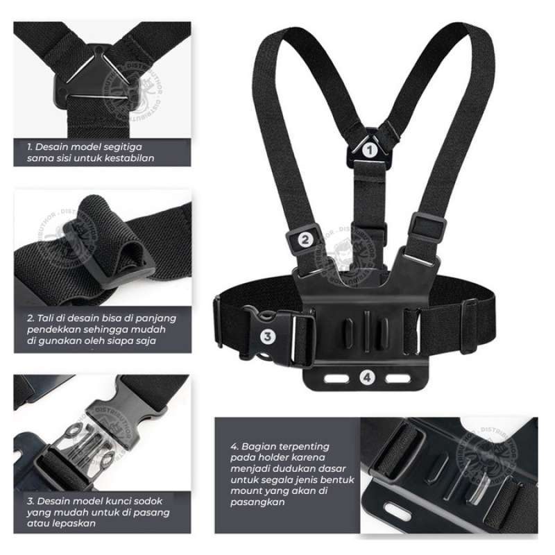 Jual Chest Strap Evogrip Ak10 Body Belt Holder Hp Dada Sabuk Tali ...