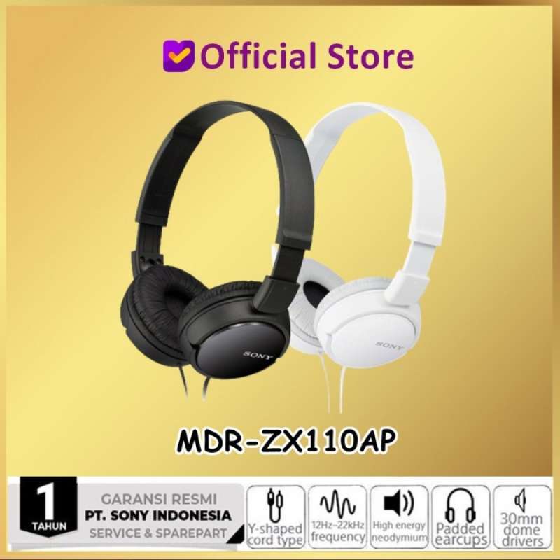 Jual Sony Headphones Mdr Zx110 Ap / Mdr-zx110ap Di Seller Circlet ...