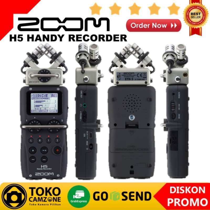 Jual Zoom H5 Handy Recorder With Interchangeable Microphone System - 32 Gb Di Seller Circlet ...