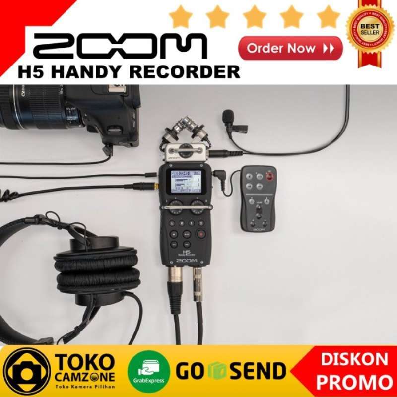 Jual Zoom H5 Handy Recorder With Interchangeable Microphone System - 32 Gb Di Seller Circlet ...