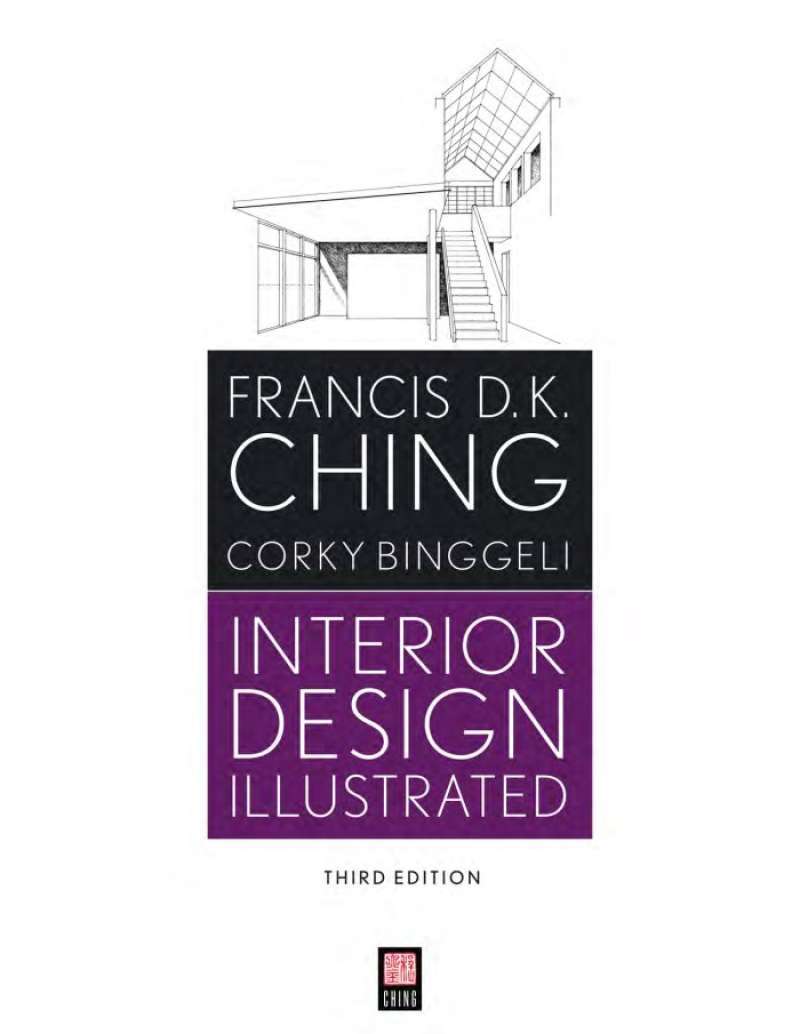 Jual Book Interior Design Illustrated By Francis D.k Ching Chorky ...