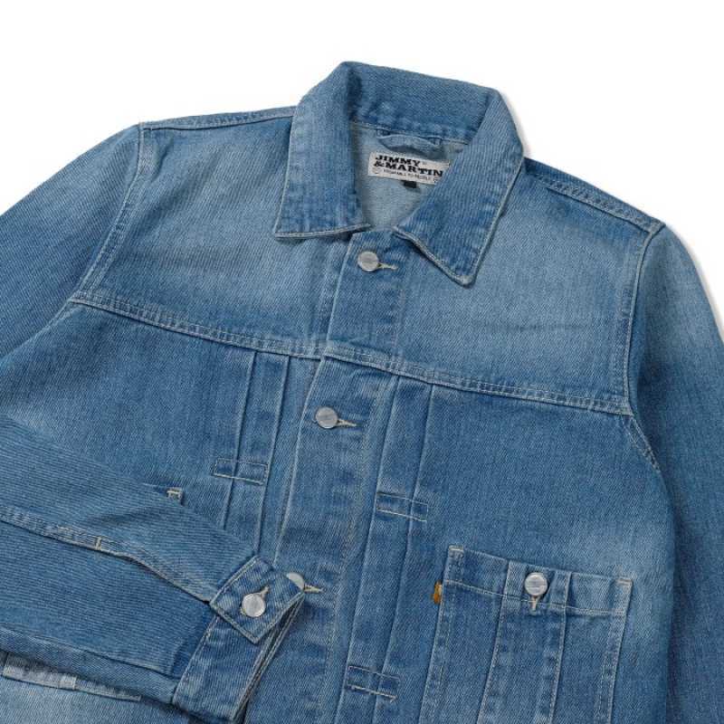 Jual Trucker Type 2 Denim Jacket - Jimmy And Martin - Gja-0001 Di ...