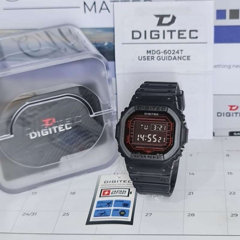 Jual Jam Tangan Pria Digitec Dg 6024t / 6024 / 2024 Original Di Seller ...