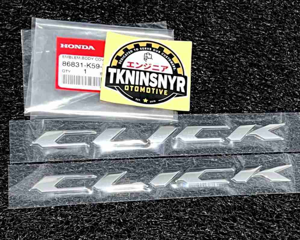 Promo Emblem Mark Logo Click Original Honda Thailand Sepasang Diskon 23 ...
