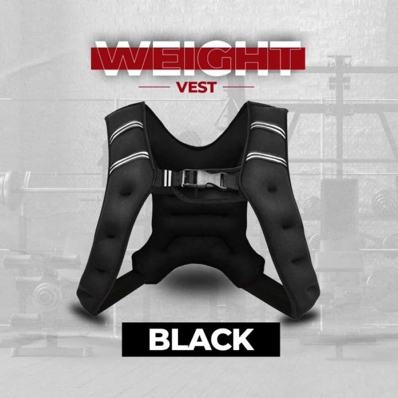 Jual Weighted Vest 10kg - Rompi Beban / Jaket Pemberat / Stamina ...