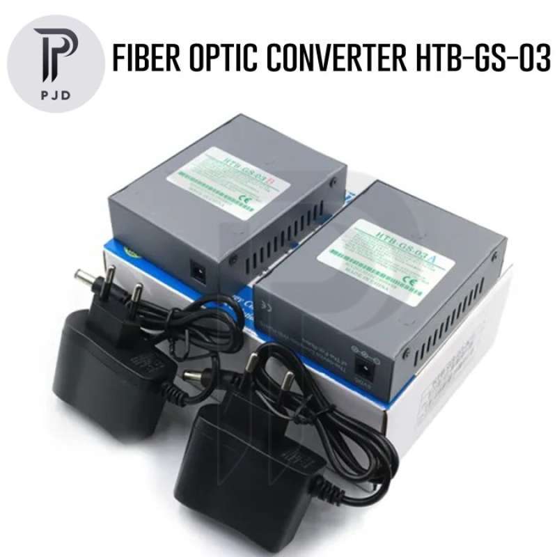 Promo Fiber Optic Gigabit Htb Gs03 Converter Fiber Optik Fo Htb-gs-03 ...