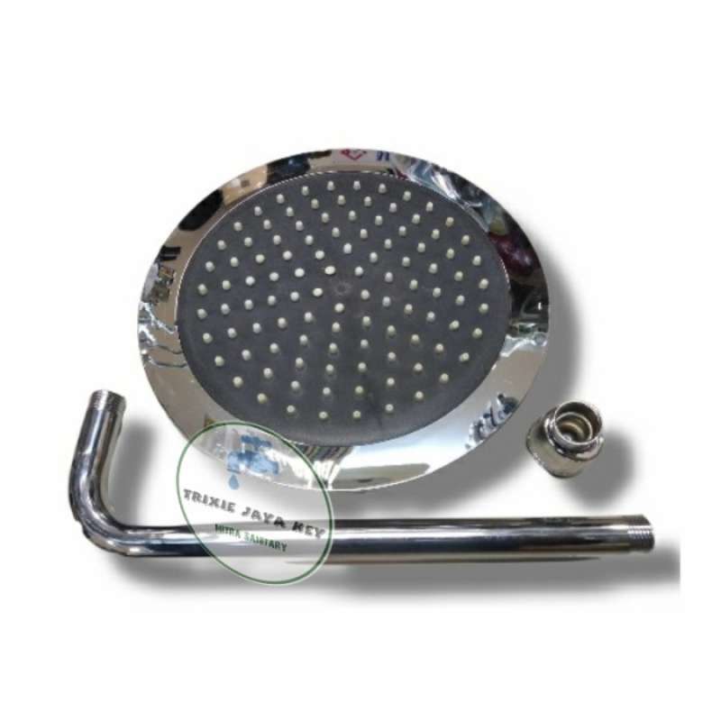 Promo Shower Tanam Kamar Mandi/wall Shower Dinding/shower Tembok Bulat ...