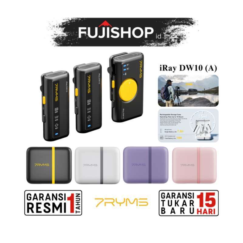 Jual 7ryms Iray Dw10 A/b Ultra Compact Wireless Mic Microphone - Iray Dw10a Di Seller Fujishopid ...