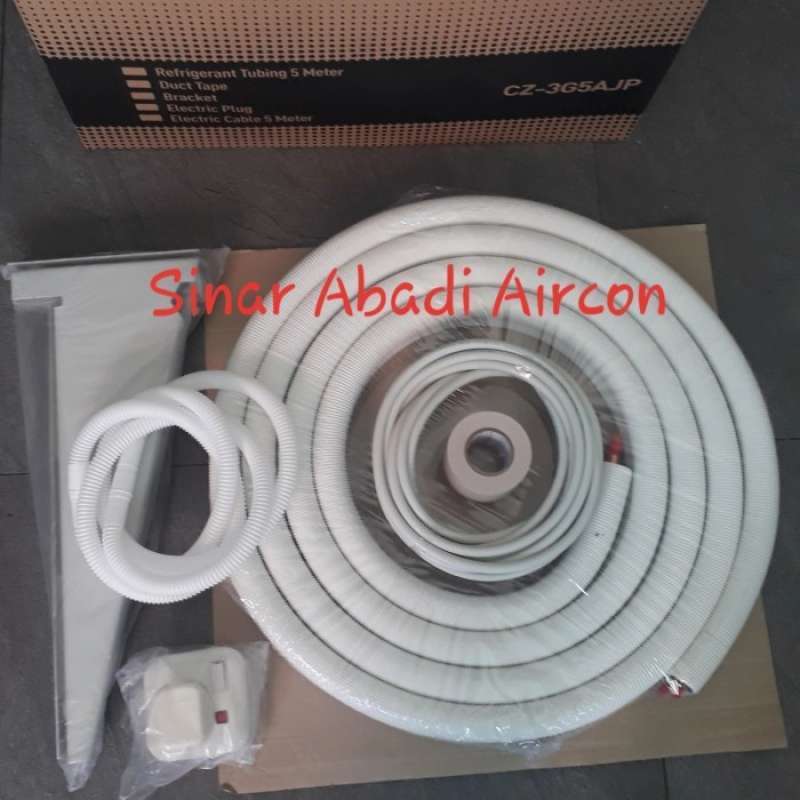 Promo Pipa Ac 0,5 ~ 1 Pk Paket Material Instalasi Lengkap 5 Meter Baru ...